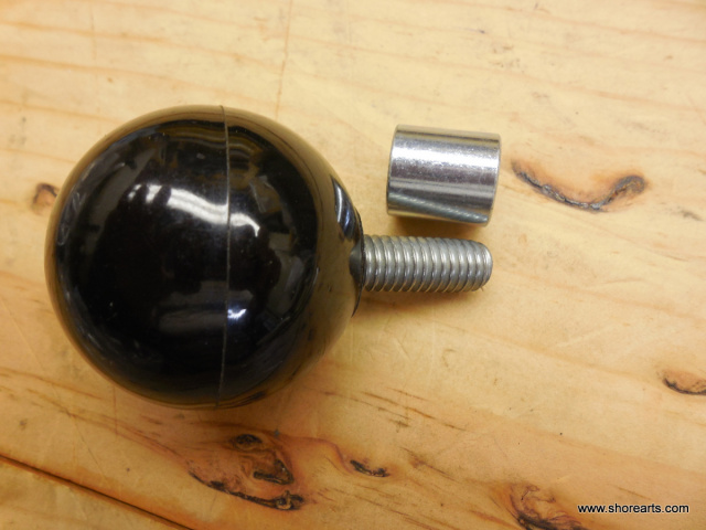 Male Meat Pusher Knob & Spacer for Berkel 808 & 818 Slicers. Replaces ...