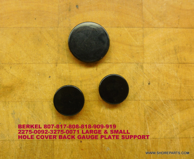 Berkel 808 and 818 Slicer Parts